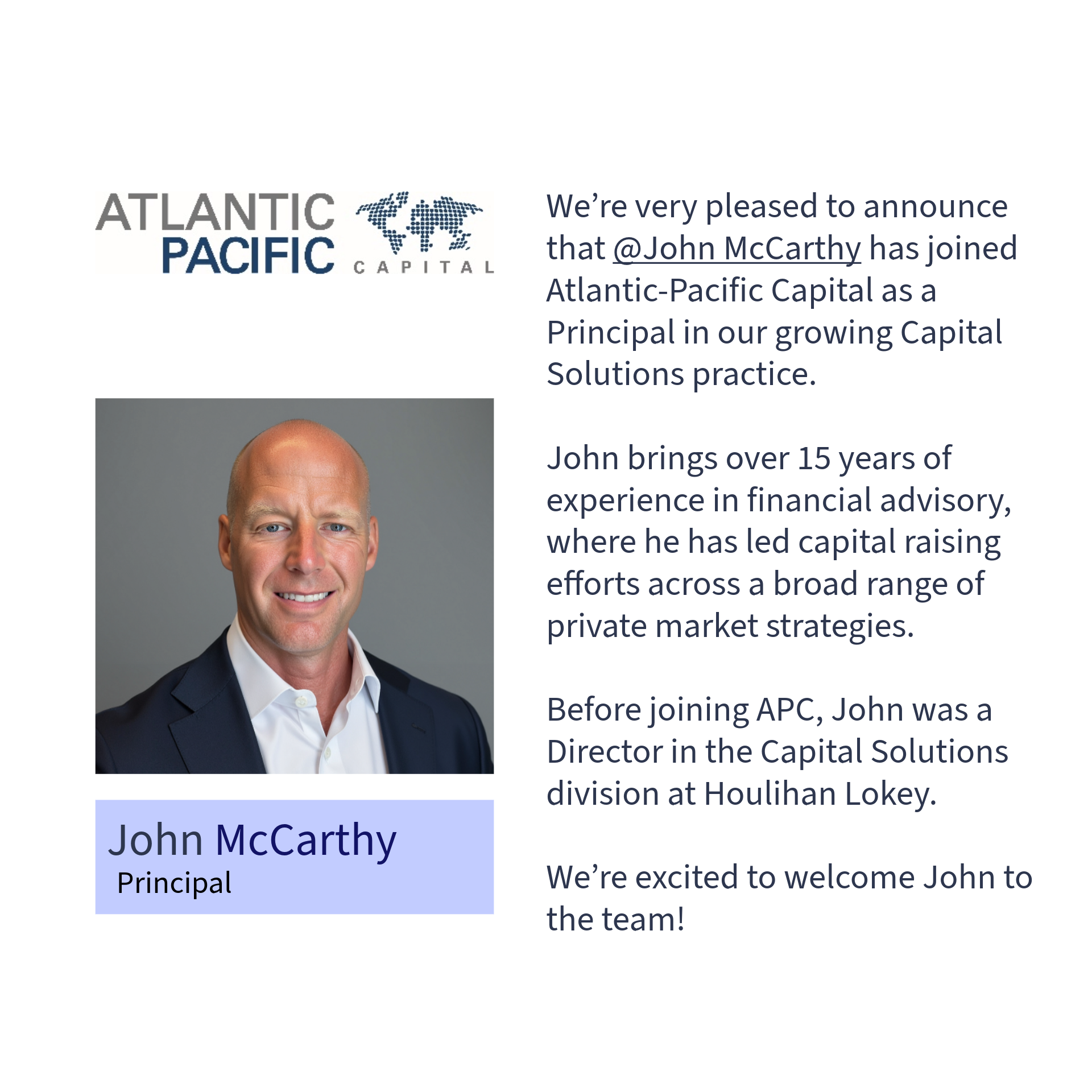 Atlantic Pacific Capital